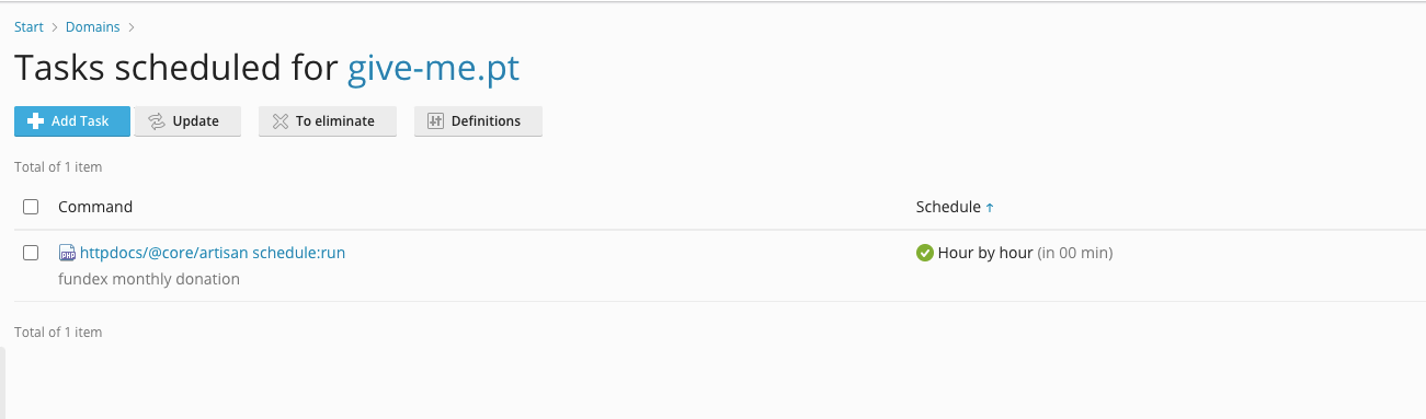 How To set Laravel Task Scheduler In Plesk we control panel 2022 - xgenious